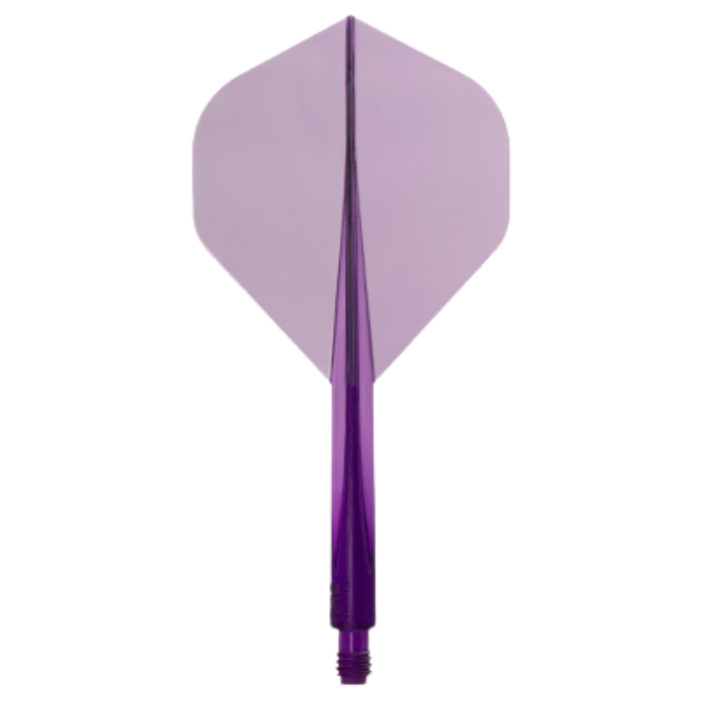 Clear Purple Condor Axe Flights & Shafts | The Dart Depot