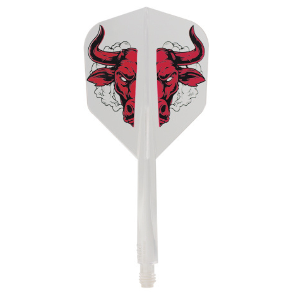 Clear Purple Condor Axe Flights & Shafts | The Dart Depot