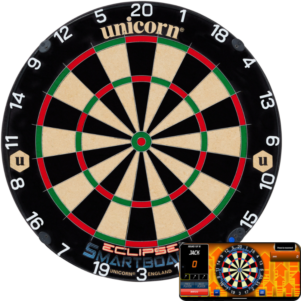 Unicorn Eclipse Smartboard | Boards & Darts | The Dart Depot