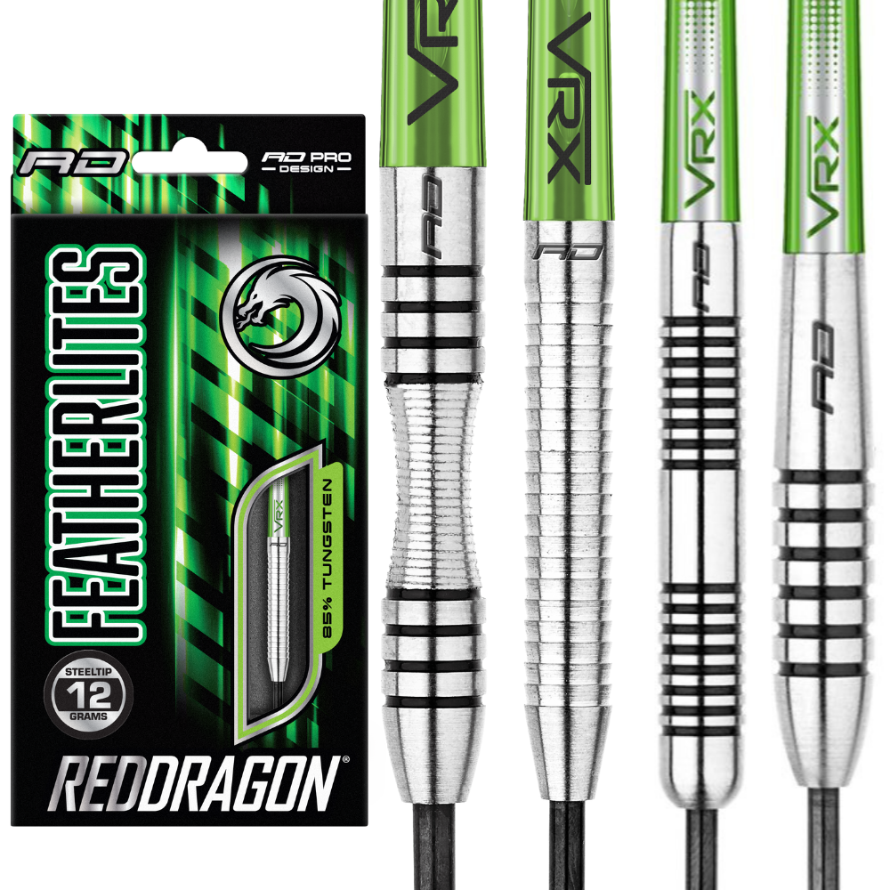 Red Dragon Featherlite | 85% Tungsten Darts | The Dart Depot