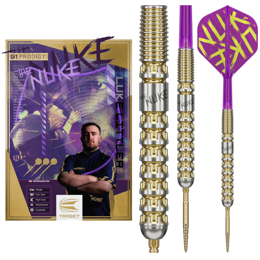 Target Luke Littler G1 Prodigy SP Darts | The Dart Depot