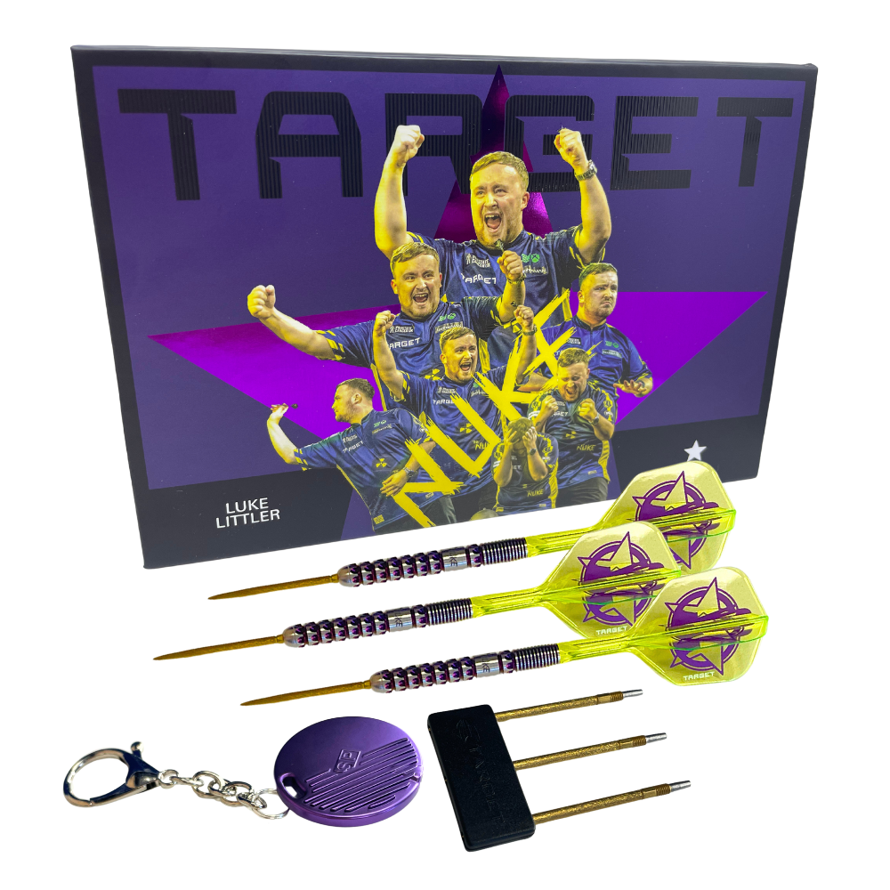 Target Luke Littler World Champion SP Darts | The Dart Depot