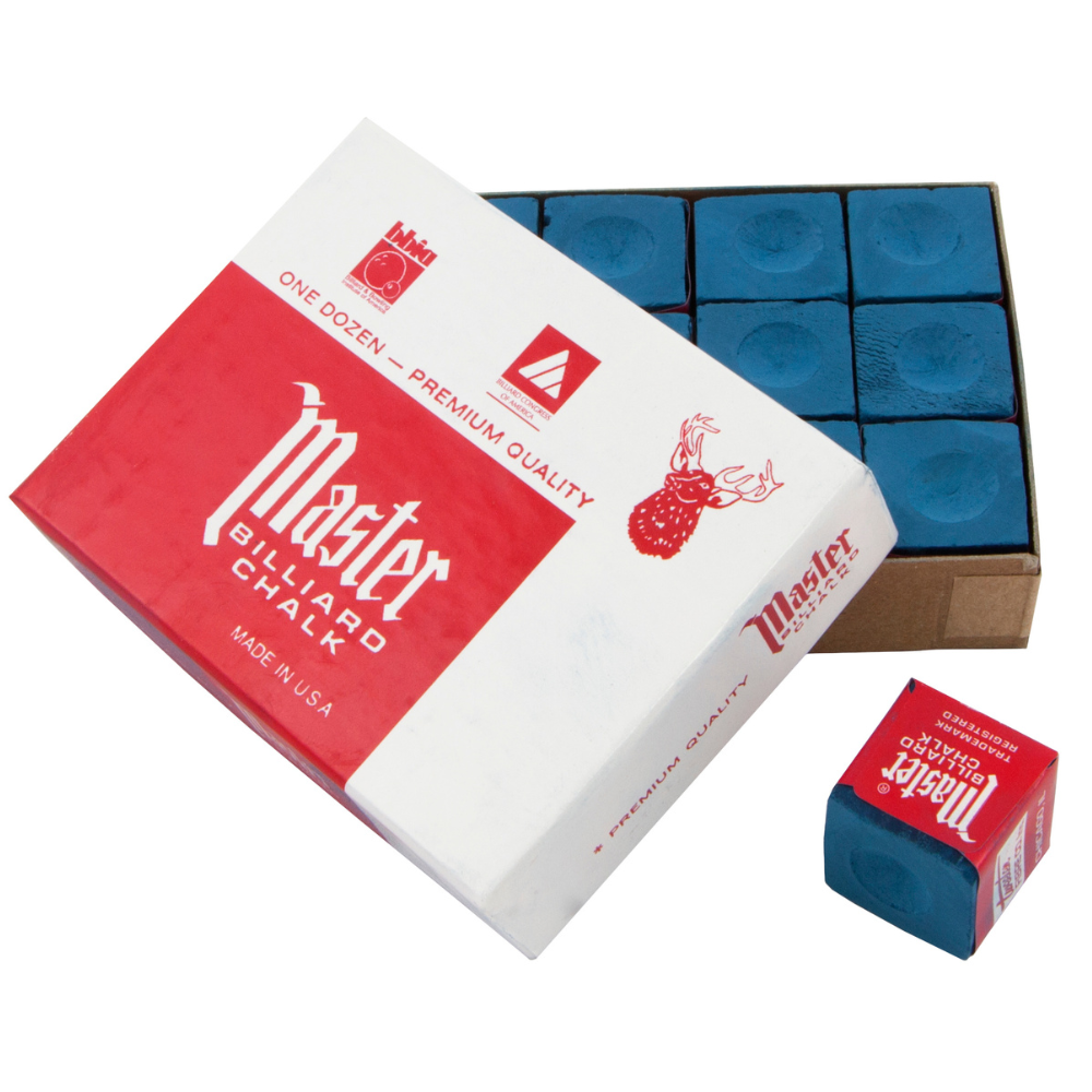 Master Chalk - 12pc | Cue Accessories | The Dart Depot