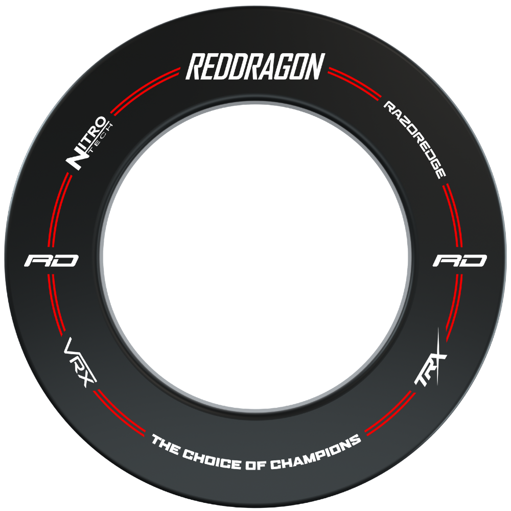 Red Dragon Printed Dartboard Surround | Dart Set Ups | The Dart Depot