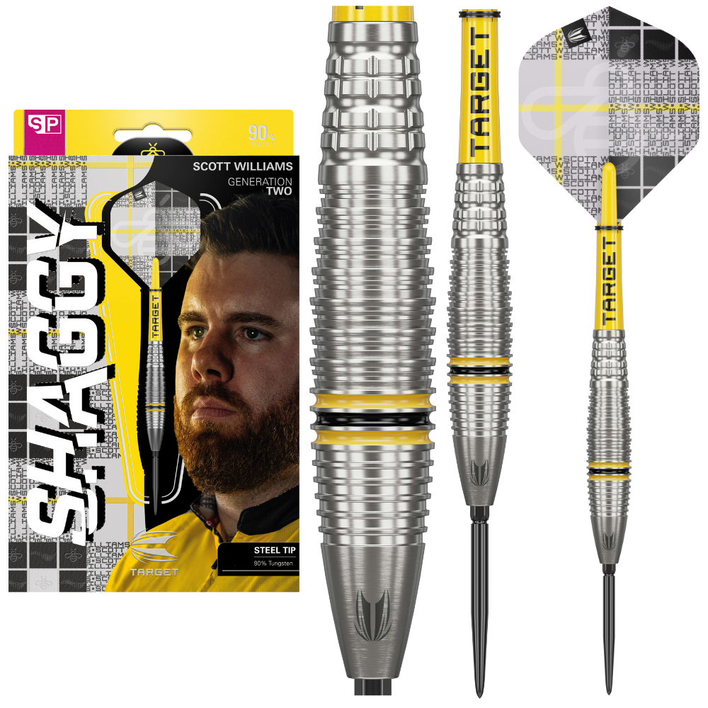 Scott Williams Gen 2 Darts | 90% Tungsten | The Dart Depot