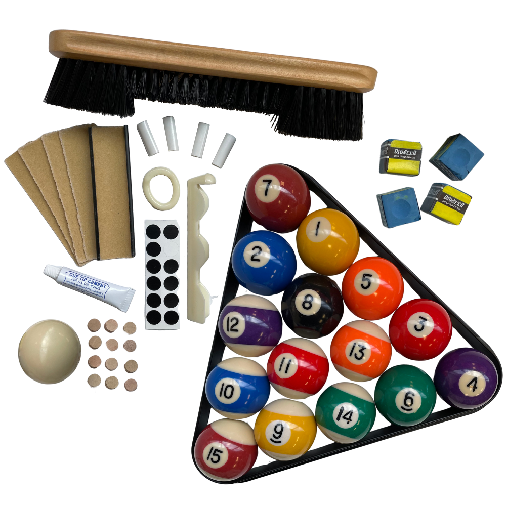 Pool Table Starter Kit | Cue Accessories | The Dart Depot