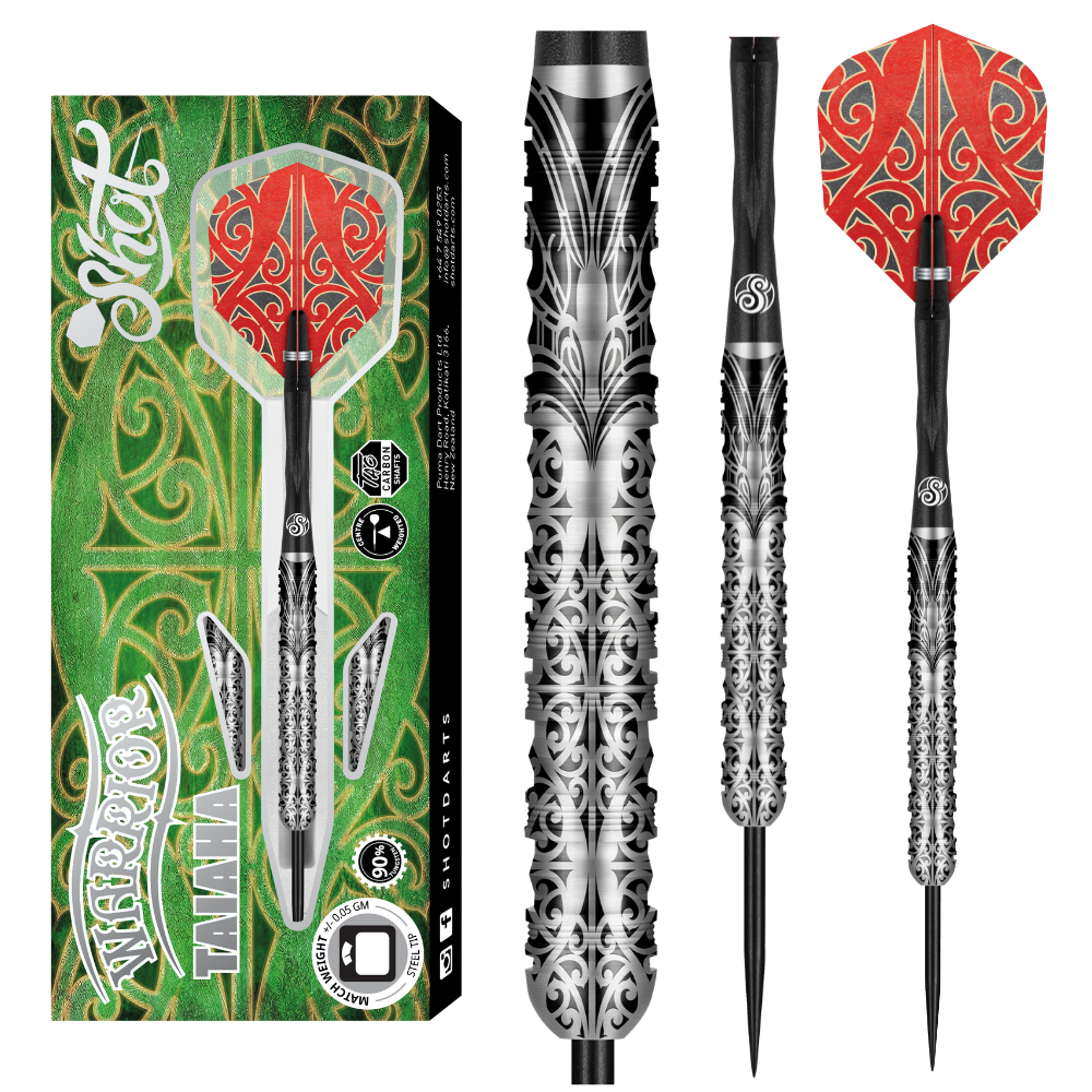 Shot Warrior Taiaha Dart | 90% Tungsten | The Dart Depot
