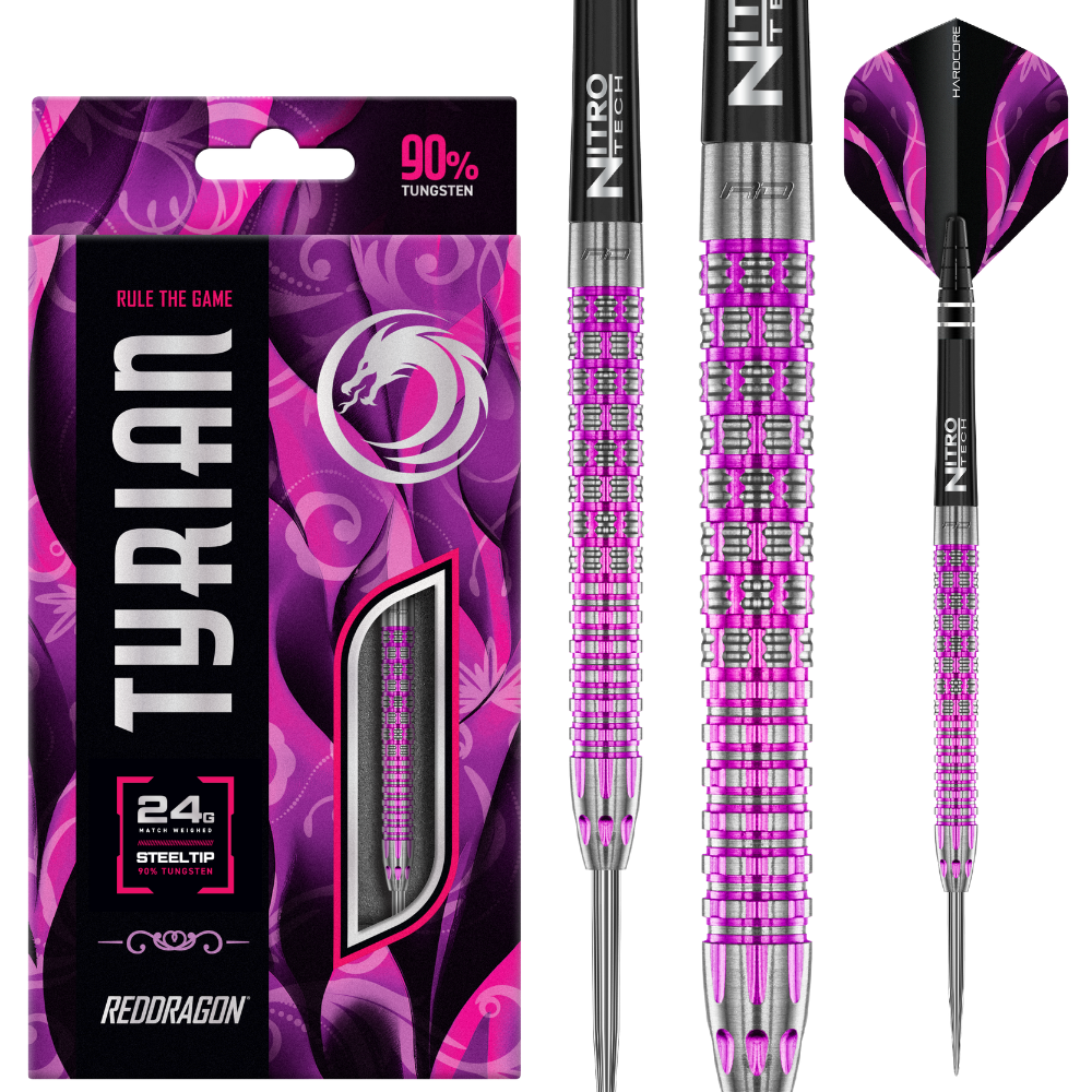 Tyrian Purple | 90% Tungsten Darts | The Dart Depot