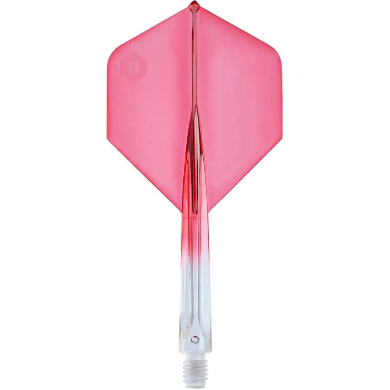Forge Flights & Shafts | Clear & Red | The Dart Depot